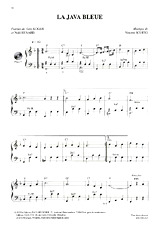 Partitions accordéon | partitions la java bleue à télécharger en PDF